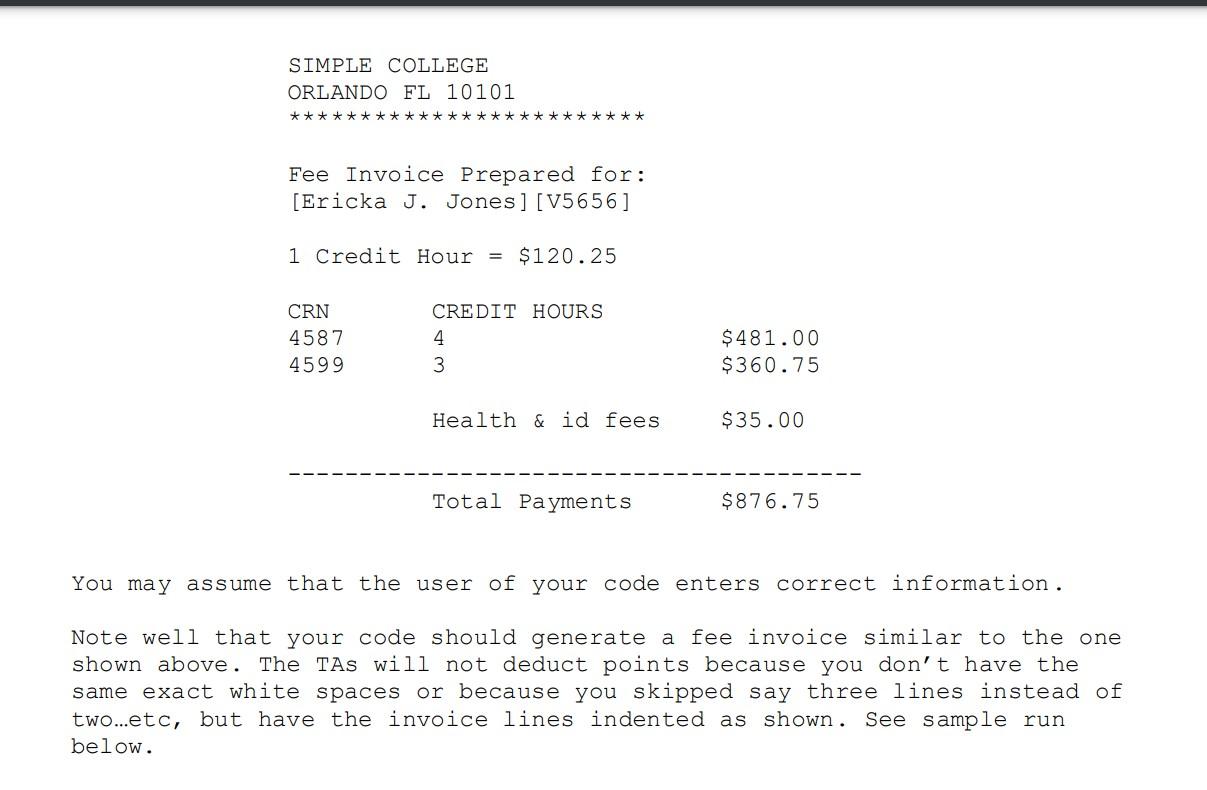 Solved Learning objective: - Input/output using the Scanner | Chegg.com