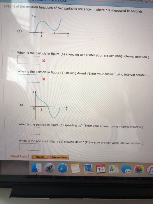 Solved ps./www.ávma.org/Prof Graphs of the position | Chegg.com