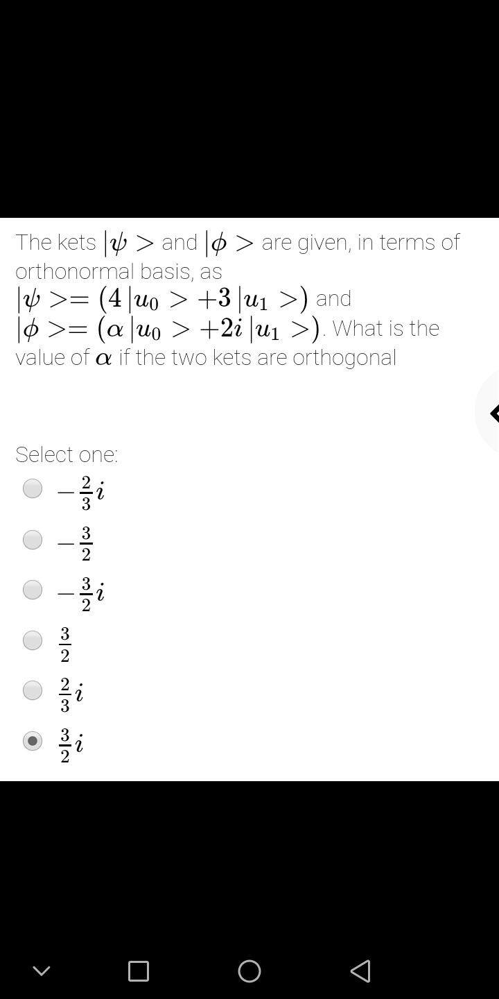 Solved The kets 12 > and 10 > are given, in terms of | Chegg.com