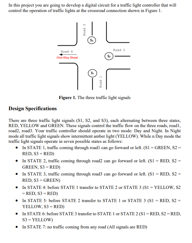 Solved In this project you are going to develop a digital | Chegg.com