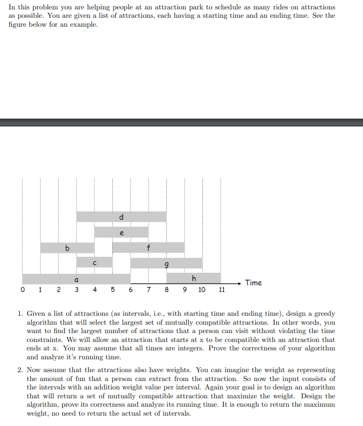 In this problem you are helping people at an | Chegg.com