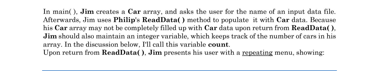 Solved Prerequisite topics: Attributes, setter/getter | Chegg.com