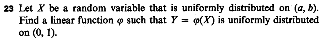 Solved 23 Let X be a random variable that is uniformly | Chegg.com