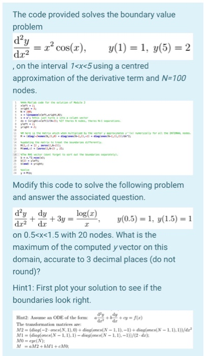 MATLAB. please explain the steps as well while you | Chegg.com