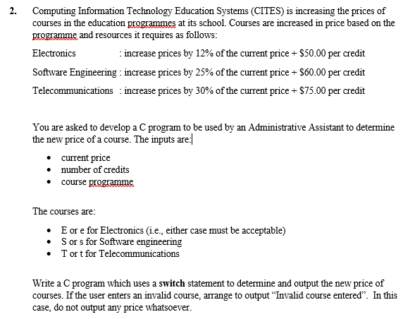 Solved Computing Information Technology Education Systems | Chegg.com