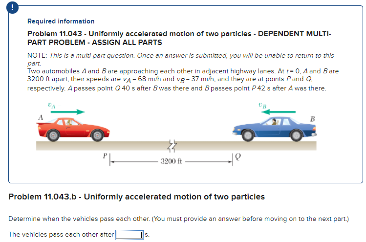 Solved Required information Problem 11.043 - Uniformly | Chegg.com