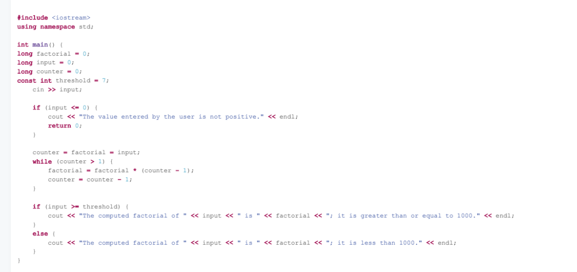 Solved The program has two exit points (there is a return | Chegg.com