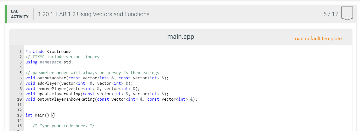 Solved This program will store roster and rating information | Chegg.com