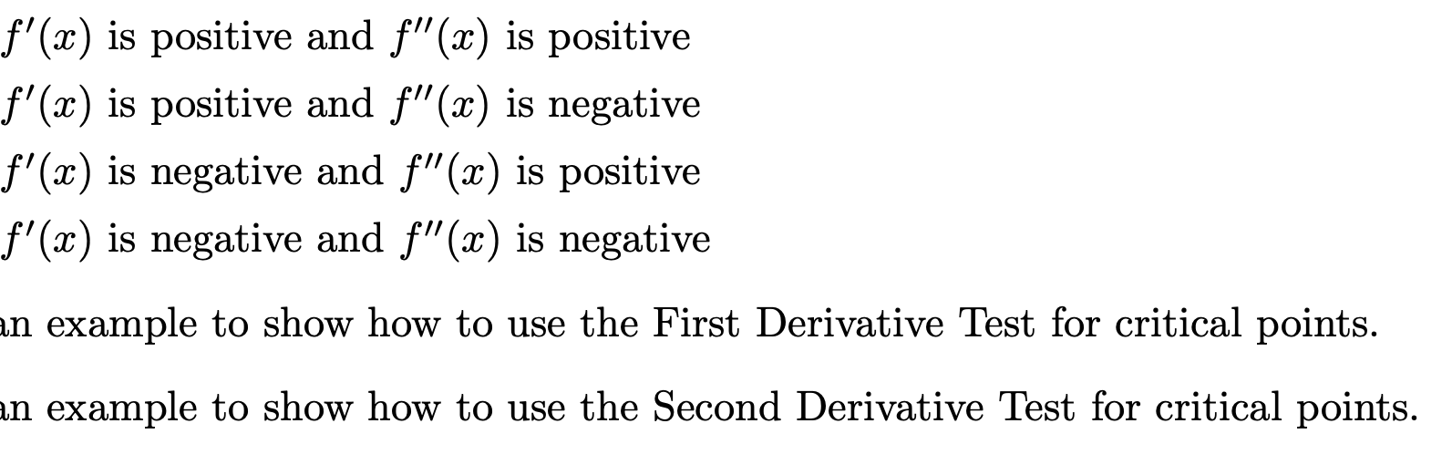 Solved f'(x) is positive and f'(x) is positive f'(x) is | Chegg.com