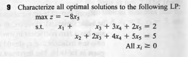 Solved 3 Find alternative optimal solutions to the following | Chegg.com