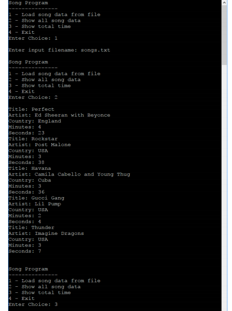 Solved Program Overview Write a C+ console application to | Chegg.com