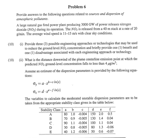 Solved Problem 6 Provide answers to the following questions | Chegg.com
