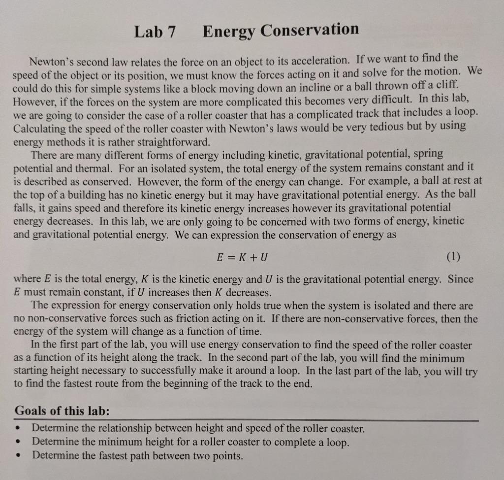 Solved Can someone help me on how to do the goals of the | Chegg.com