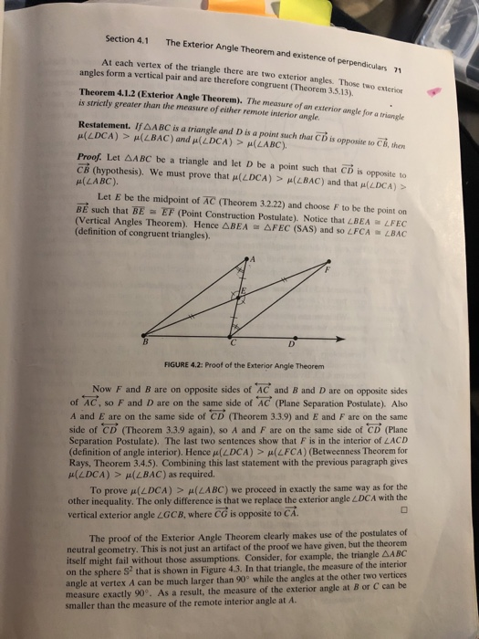 Remote Interior Angle Definition