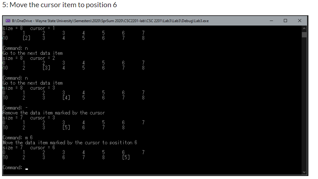 Solved Assignment: Implement the constructors, operators, | Chegg.com