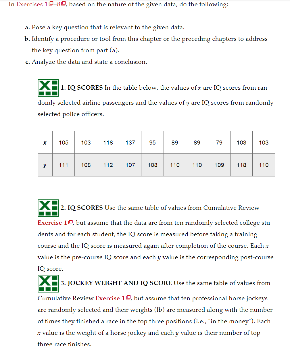 Solved In Exercises 1 -8 , ﻿based on the nature of the given | Chegg.com