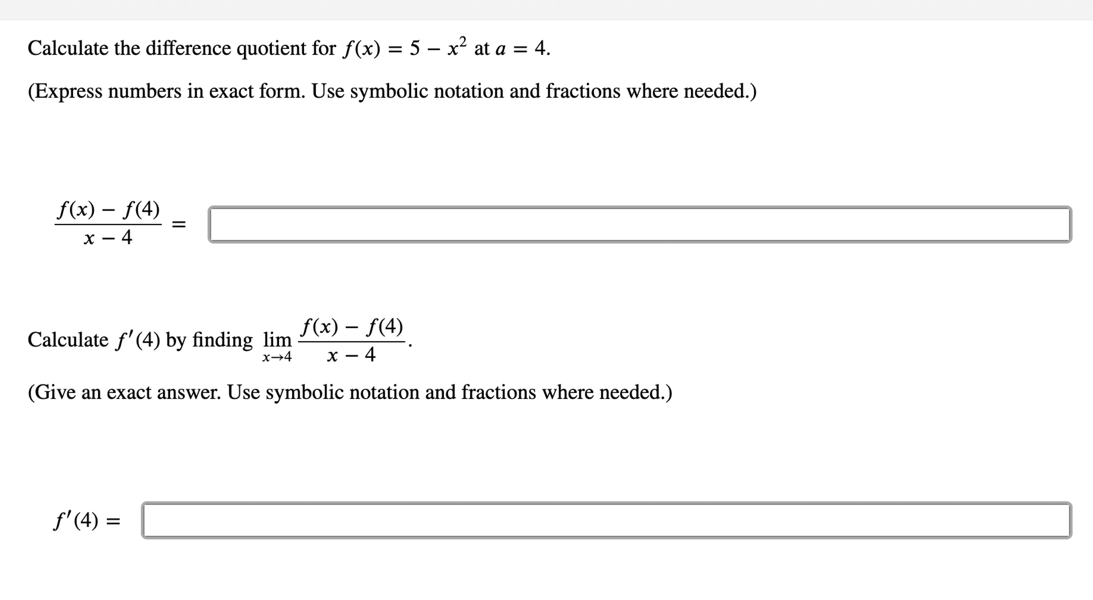 Solved Calculate The Difference Quotient For F x 5 x2 at Chegg Solved Calculate The Difference Quotient For F x 5 x2 at Chegg