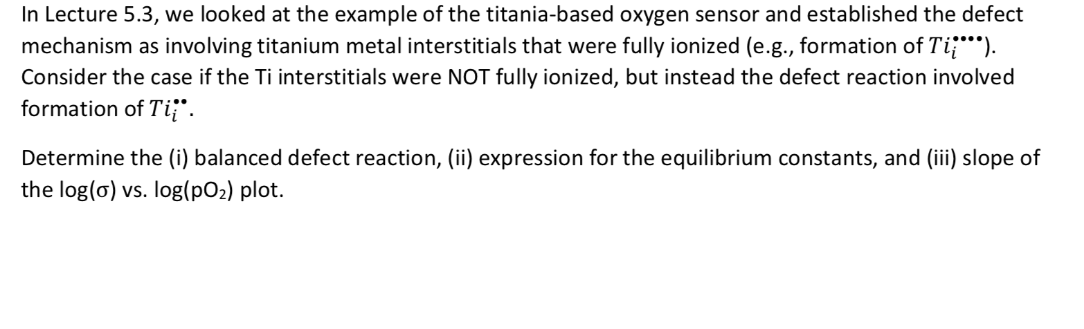 In Lecture 5.3, we looked at the example of the | Chegg.com