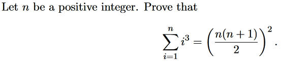 Solved Let n be a positive integer. Prove that 2 η(η +1) 2 | Chegg.com