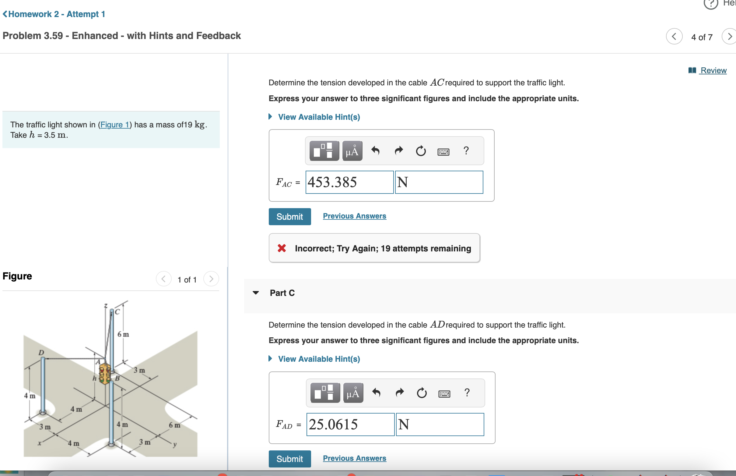 Solved Parts B and C | Chegg.com