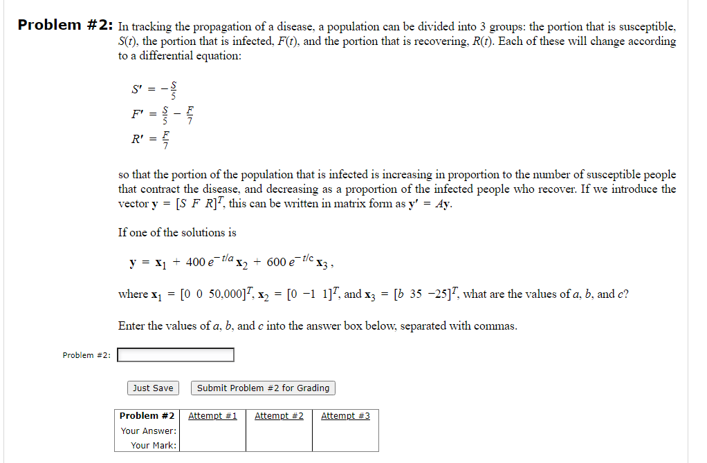Solved Problem \# 2: In tracking the propagation of a | Chegg.com