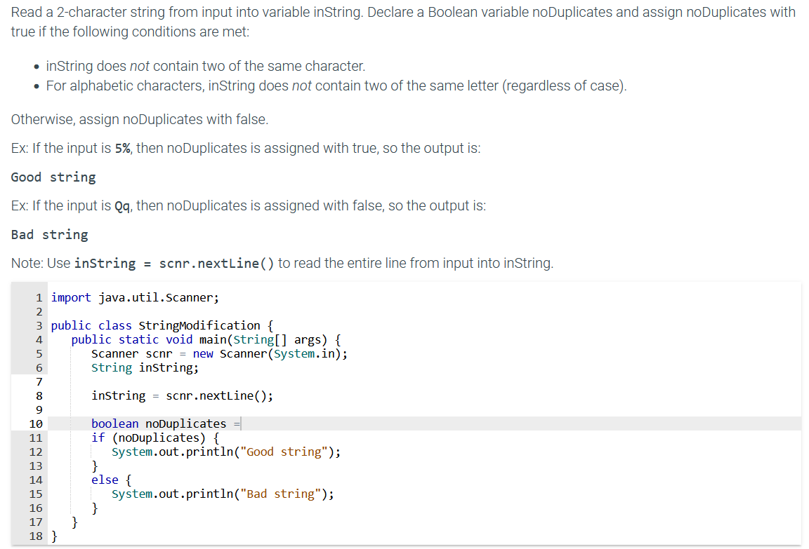Solved How do I solve this practice exercise with java | Chegg.com