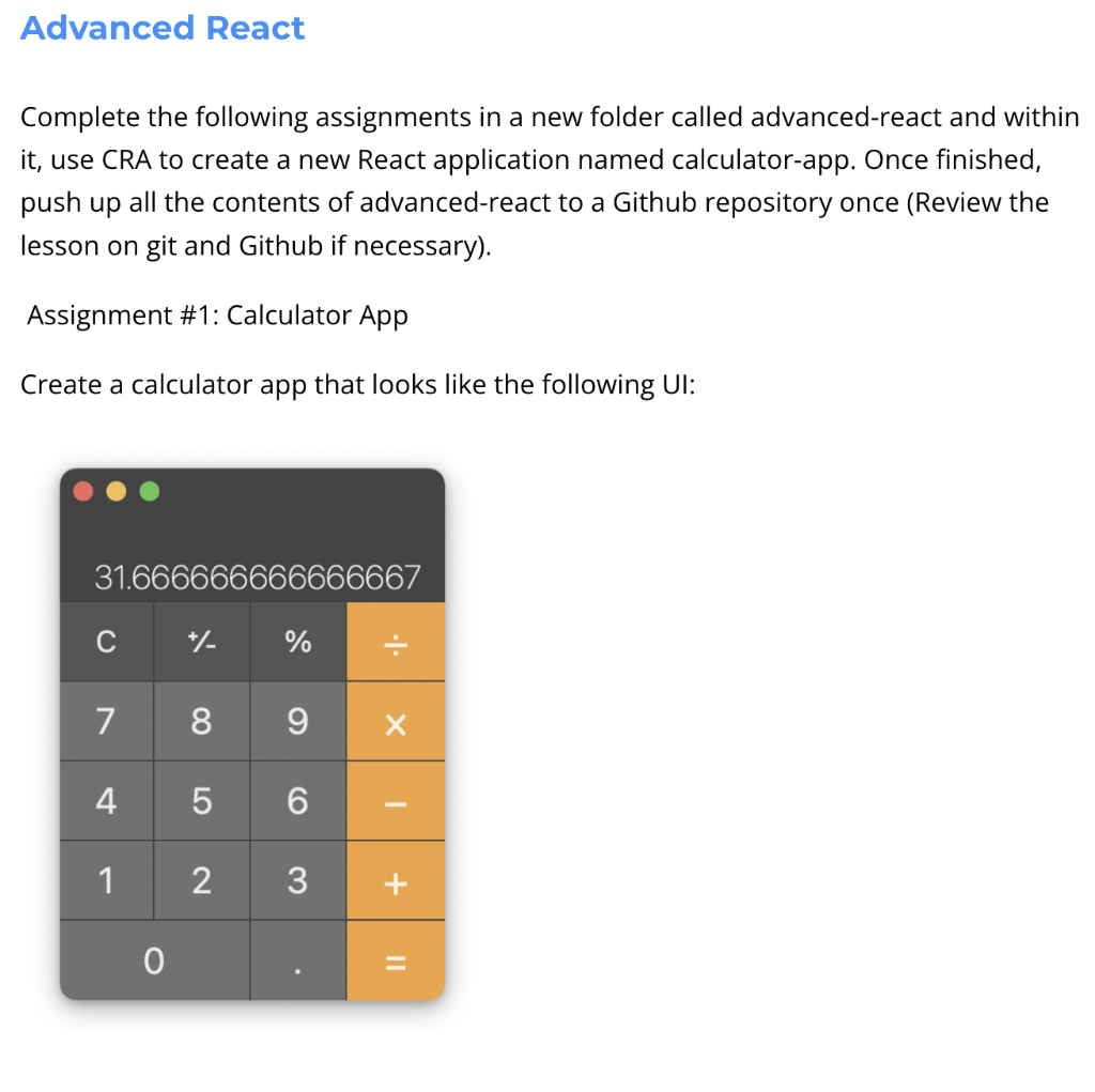 Solved Language: React Answer in CODE ONLY If the files | Chegg.com