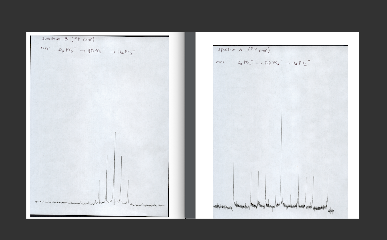 Spectrum B (31p nmr) nxn Da po → HD PO2- → Ha PO, | Chegg.com