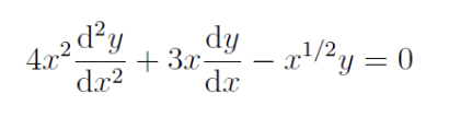 Solved a) Put the differential equation into canonical | Chegg.com