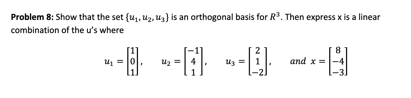 Solved This is for computational linear algebra class. | Chegg.com