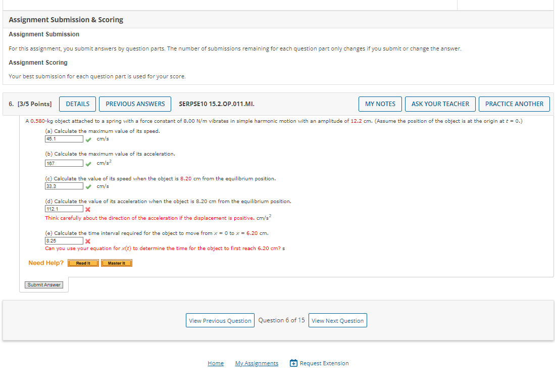 Solved Assignment Submission For this assignment, you submit | Chegg.com