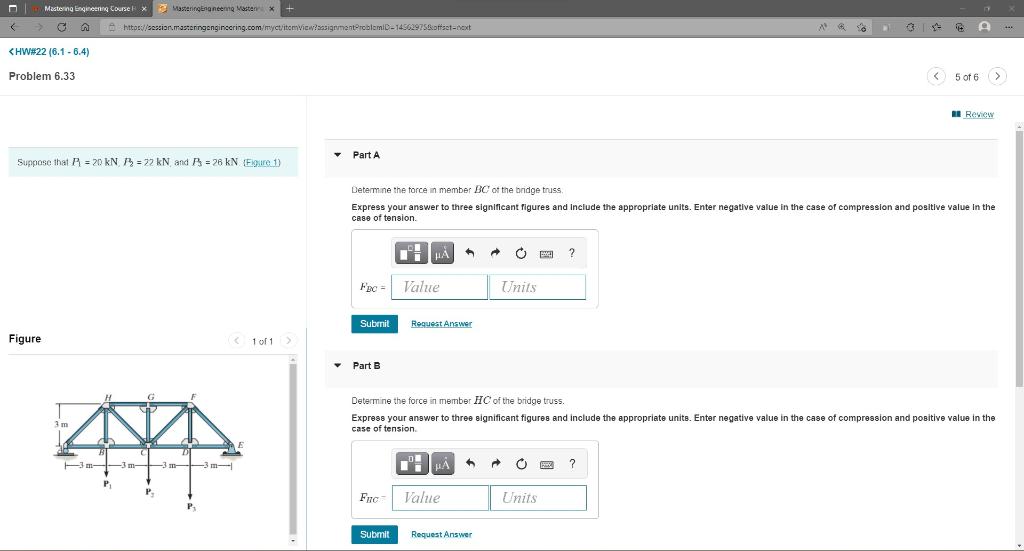 Solved Mastering Engineering Course X Masteringernen Muster | Chegg.com