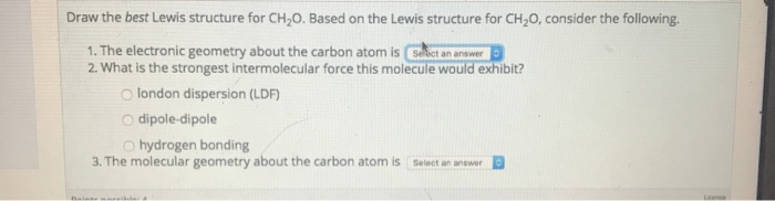 Fluoro Formaldehyde Lewis Structure