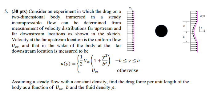 Solved (y) 5. (30 pts) Consider an experiment in which the | Chegg.com