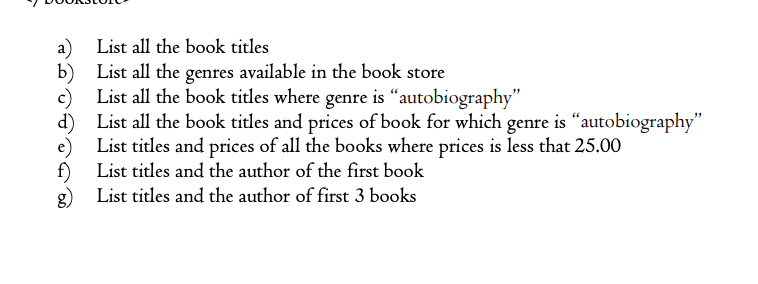1. XPath: Consider the above bookstore.xml document | Chegg.com