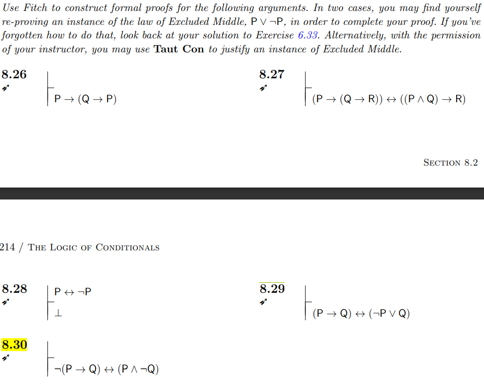 Solved Use Fitch to construct formal proofs for the | Chegg.com