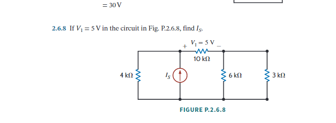 Solved The answer to the question is 2mA.I am having trouble | Chegg.com