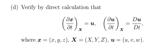 Solved (d) Verify by direct calculation that | Chegg.com