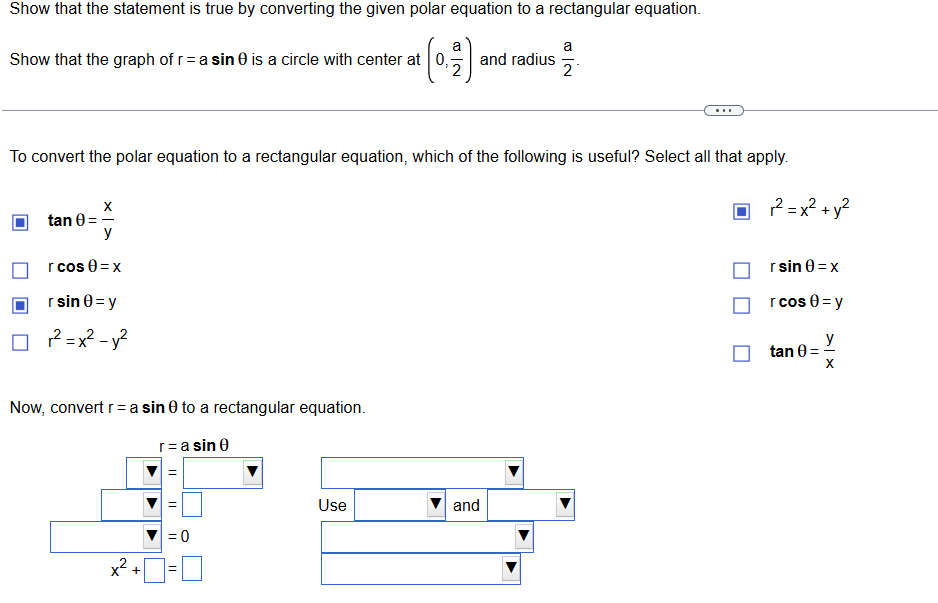 Solved Show that the statement is true by converting the | Chegg.com