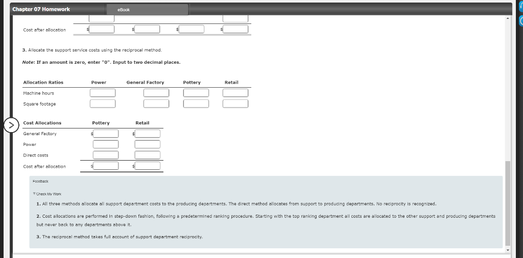 Solved on the following data: Use the rounded values for | Chegg.com