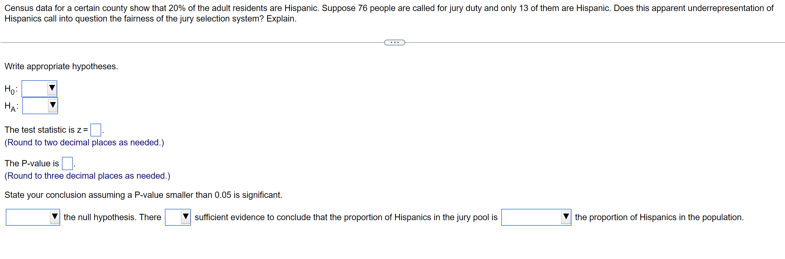 Solved The options for the 3 boxes at the bottom are: for | Chegg.com