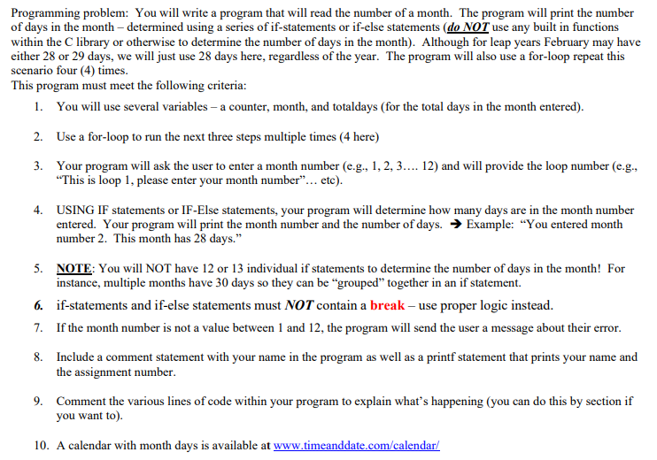 Solved Programming problem: You will write a program that | Chegg.com