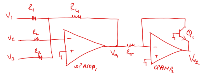 Solved Find the VO1 and VO2 gain dependent on the outputs. | Chegg.com