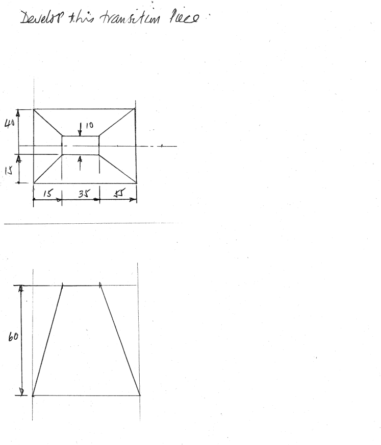 Solved Develop this transition piece, would be appreciated | Chegg.com