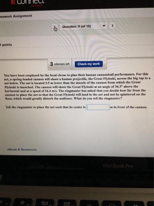 Solved mework Assignment Question 11 (of 15) points 3 | Chegg.com