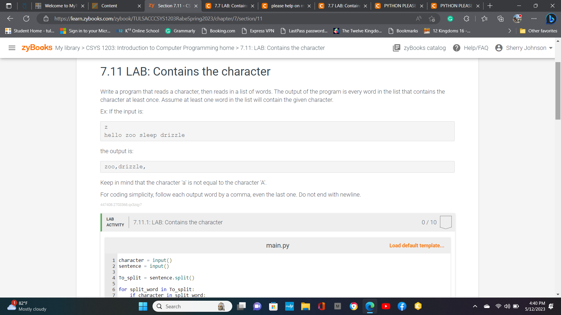 Solved Write A Program That Reads A Character Then Reads In Chegg