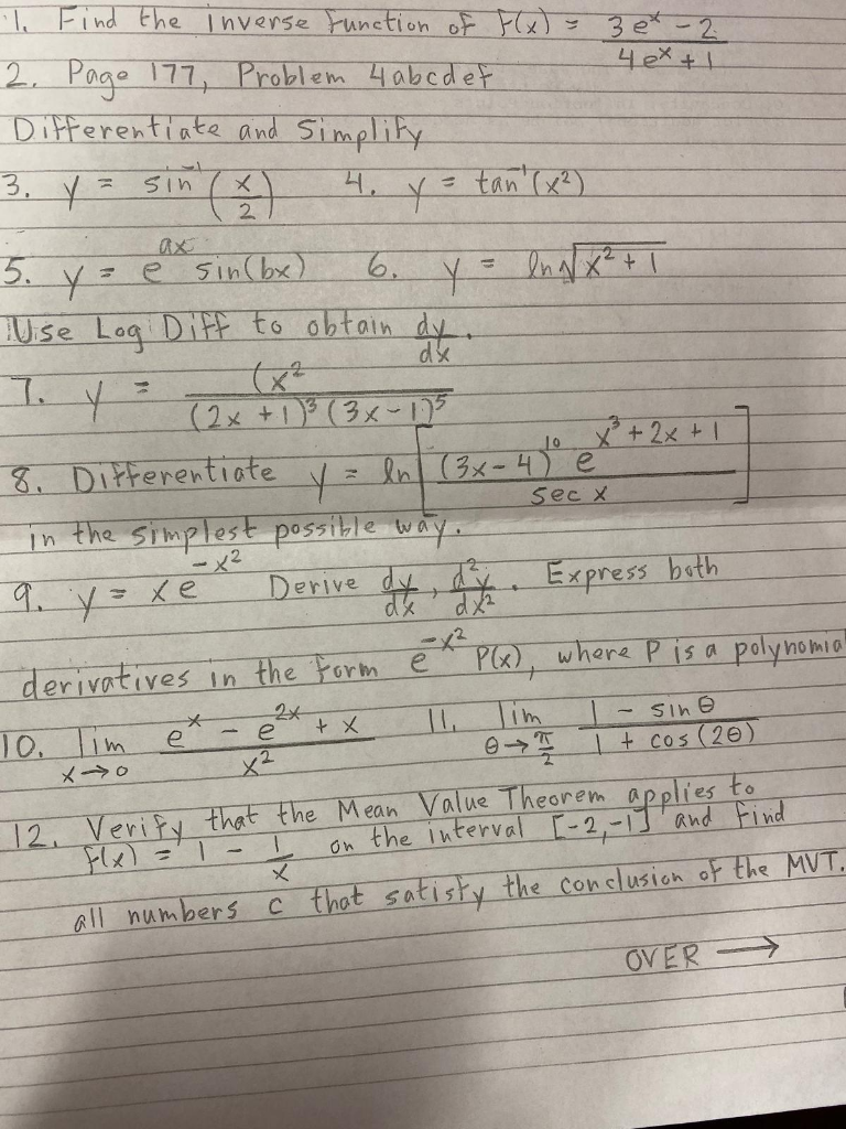 Solved I need a help with questions from number 9 to | Chegg.com