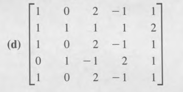 Solved Find a set of columns that form a basis for the | Chegg.com