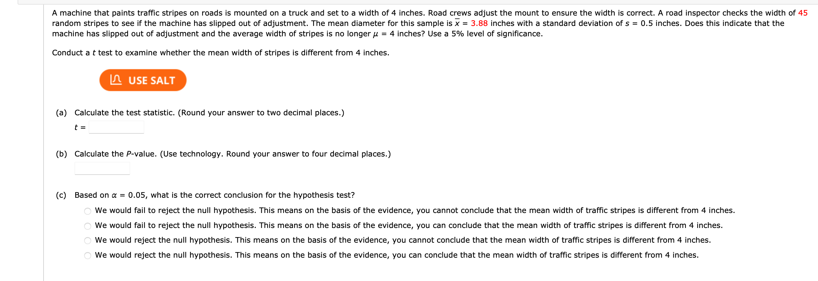 Solved machine has slipped out of adjustment and the average | Chegg.com