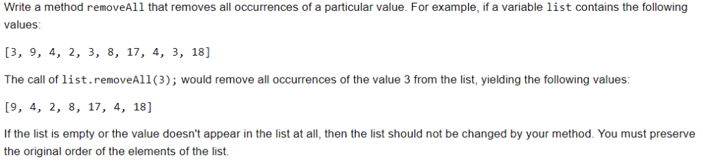 Solved Submit LinkedList.java with the following methods | Chegg.com